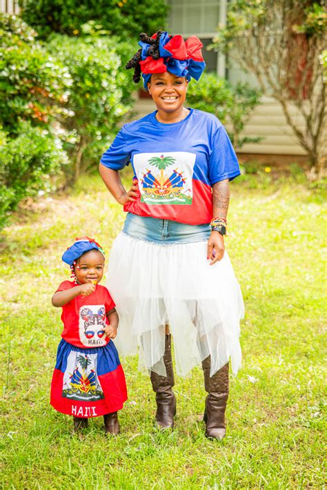 Celebrating Haitian Flag Day Matching Mommy And Me Outfits Best Of 2025