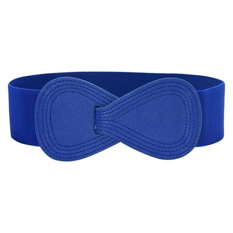 Cbgelrt Elastic Belts For Women Fashion Bowknot Wide Stretch Waist