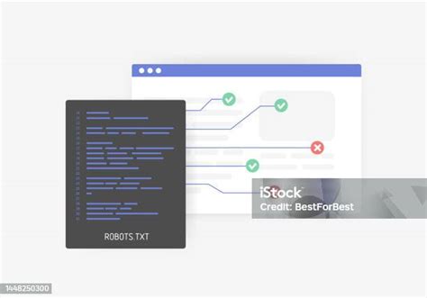 Robotstxt For Seo Controlling Crawling And Indexing Website Concept Create Crawlable Web Pages
