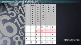 Quiz Worksheet Adding Two Numbers Up To Three Digits Study Com