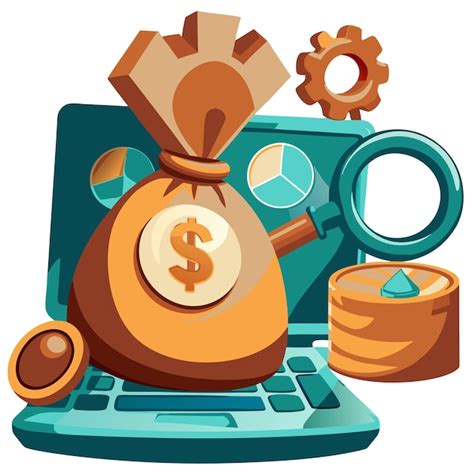 A Digital Representation Of Finance And Analysis Tools Premium Ai