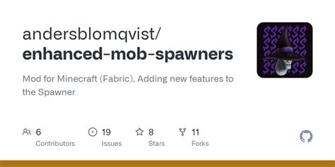GitHub Andersblomqvist Enhanced Mob Spawners Mod For Minecraft Fabric Adding New Features