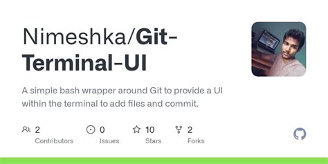 bash git wrapper to provide a ui within the terminal to add files and commit r coolgithubprojects