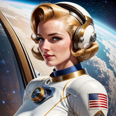 Space Girl 08 By Raygunai By Raygunai On Deviantart