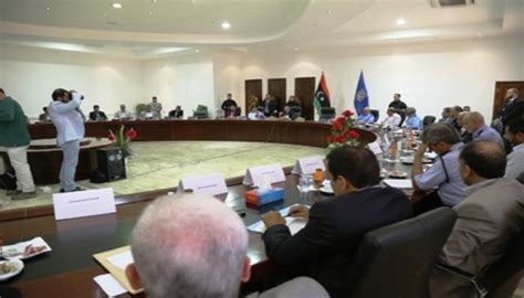 وكالة الأنباء الليبية ألبوم الصور اجتماع وزير الداخلية بمدراء
