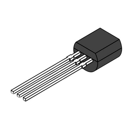 Transistor Bc548 B Npn To 92 Cerne Componentes Eletronicos