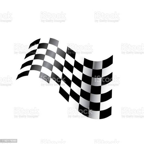 레이스 플래그 벡터 아이콘 기호입니다 간단한 디자인 체크 기호 기호 템플릿 개념에 대한 스톡 벡터 아트 및 기타 이미지 개념 검은색 경쟁 Istock