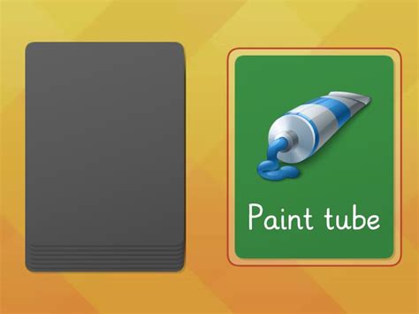 Classroom Items Cards Random Cards