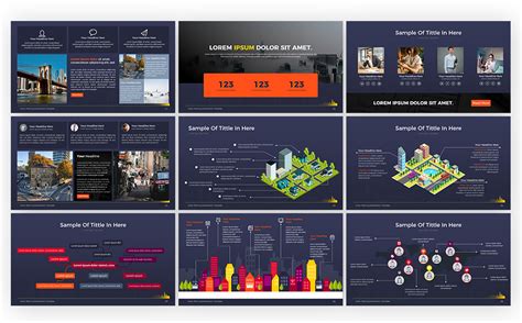 Urban Planning Presentation Powerpoint Template 69311