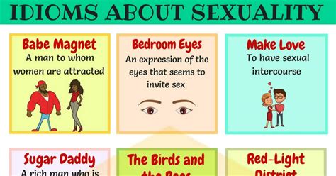 Useful Sexuality Idioms Phrases And Sayings ESL