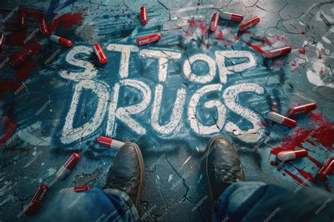 Taking A Stand Advocating Against Drug Use With Powerful Imagery