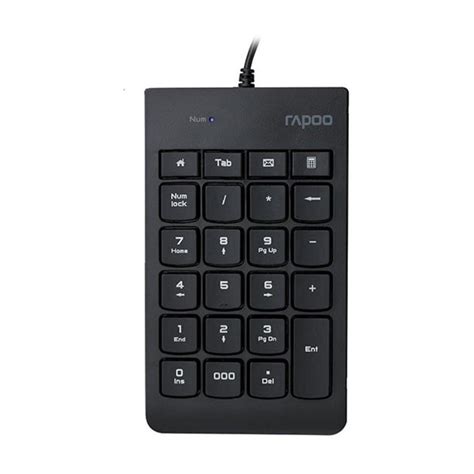 Rapoo K10 Wired Numeric Numberpad Keyboard Big W