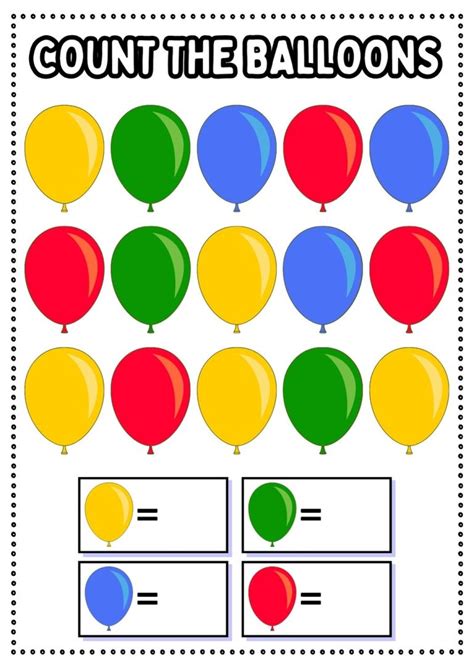 Free Counting Objects Worksheets Teach Prints