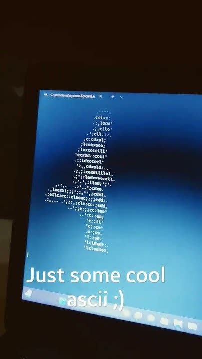 ascii cmd youtube