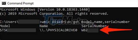 How To Find Hard Drive Serial Number On Windows