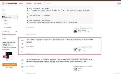 Failed To Start Docker Application Container Engine Csdn博客
