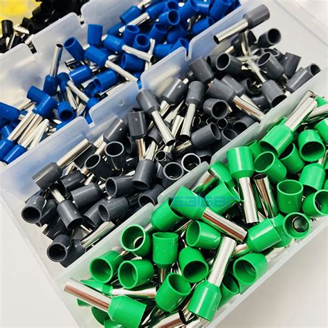 800pcsbox Cable Wire Terminal Kit End Tube Mixed Vicedeal