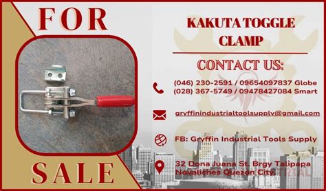 Kakuta Toggle Clamp Commercial And Industrial Industrial Equipment On Carousell
