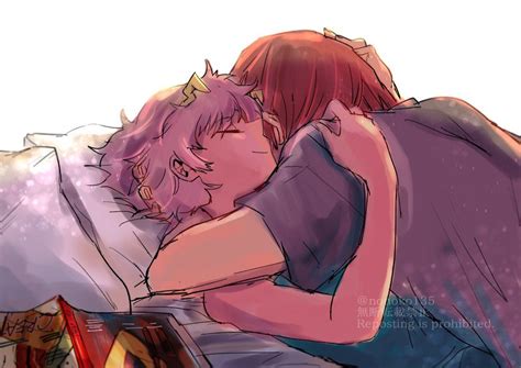 Mina X Kiri Anime Fanart Ships Hero Character Art