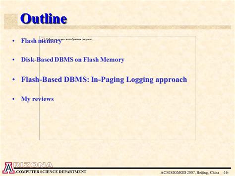 Design Of Flash Based DBMS An In Page Logging Approach Ppt Video