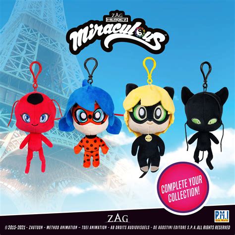 Mua Miraculous Ladybug Plush Clip On Toys Two Of Four 5 Inch Tall