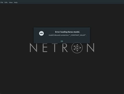 Keras Invalid Inbound Connection Constantvalue · Issue 1035