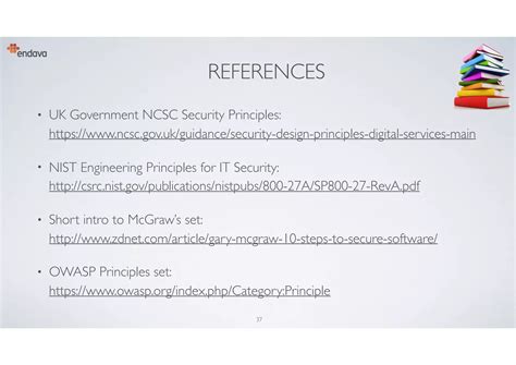 Secure By Design Security Design Principles For The Working Architect