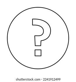 물음표 Faq 기호 도움말 기호 벡터 스톡 벡터로열티 프리 2241912499 Shutterstock