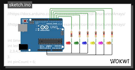 Array Example Wokwi Esp32 Stm32 Arduino Simulator