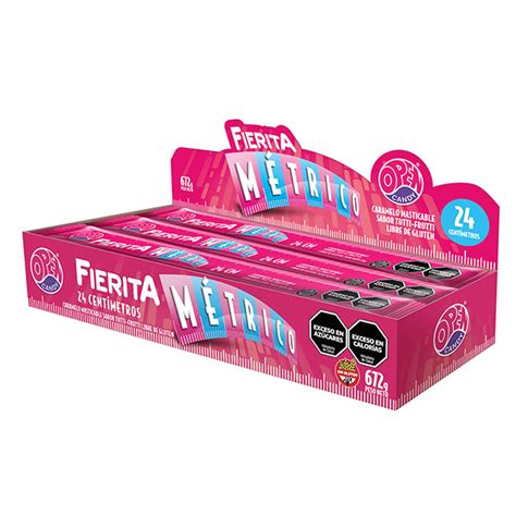 Masticable Open Candy Metrico 24cm Tutti Frutti 24u Dulcilandia Santa Fe