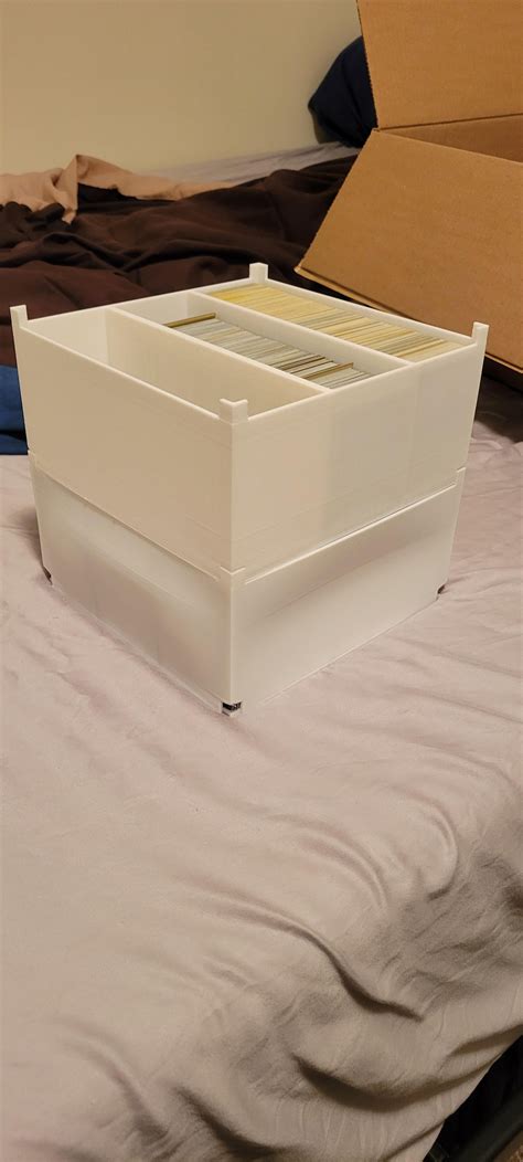 3d Printed Stackable Bulk Card Storage V2 R Pokemontcg