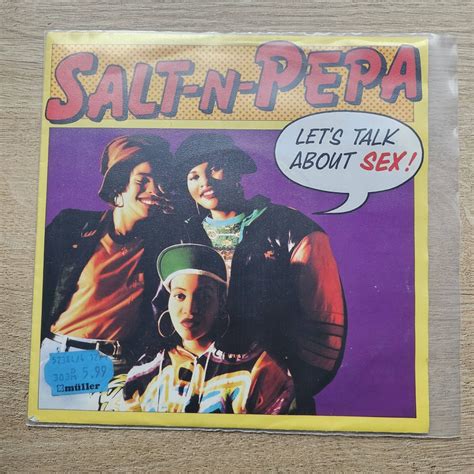 Salt N Pepa Lets Talk About Sex 45lİk Plak
