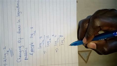 Logarithmic Problems Youtube