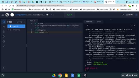 Replit · Issue 32 · Titaniumnetwork Devalloy · Github