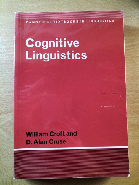 Cognitive Linguistics Hobbies And Toys Books And Magazines Textbooks On Carousell