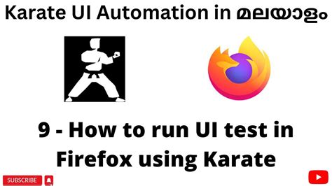 Run Ui Test In Firefox Using Karate Karate Ui Automation Tutorials