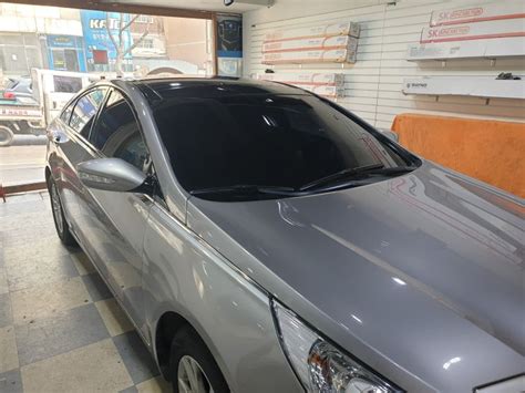 부천썬팅전문점 Yf소나타 자동차 열차단썬팅 전체시공 비용 썬틴 썬텡 네이버 블로그