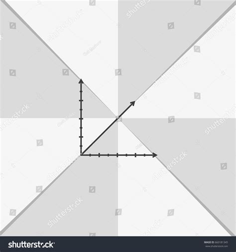 Cartesian Coordinate System Stock Vector Royalty Free 660181345 Shutterstock