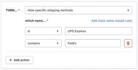 Octolize Hide And Sort Shipping Shipping Rule Configuration