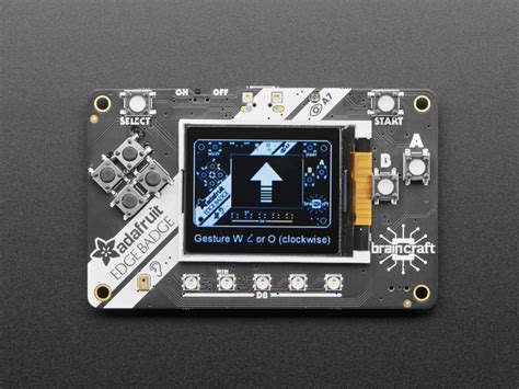 Adafruit Edgebadge Tensorflow Lite For Microcontrollers Id 4400 Adafruit Industries