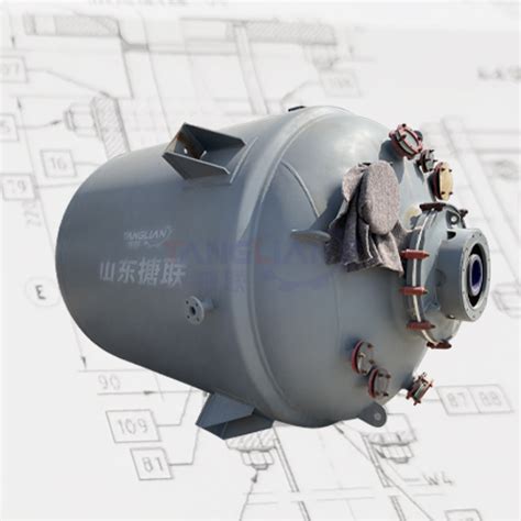 Continuous Stirring Tank Reactor Mixing Tank Chemical Equipment Glass Lined Reactor