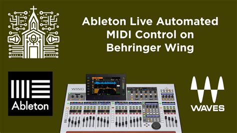 Controlling Ableton Live With The Behringer Wing Using Midi Over Usb A Step By Step Guide