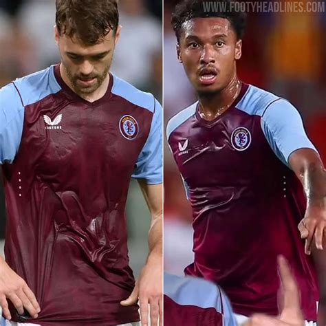 Aston Villa Players Continue To Wear Sweaty Castore Kits Despite