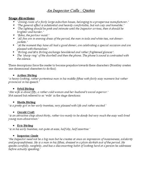 Aic Characters And Themes Quotes Pdf