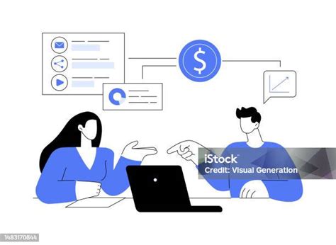클라이언트 추상 개념 벡터 그림으로 브리핑 개념에 대한 스톡 벡터 아트 및 기타 이미지 개념 개발 경영자 Istock