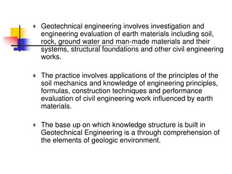 Ppt Introduction To Geotechnical Engineering In Foundation Design