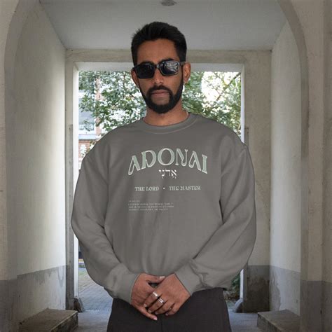 Adonai Crew Neck Jesus Reigns Clothing Shop