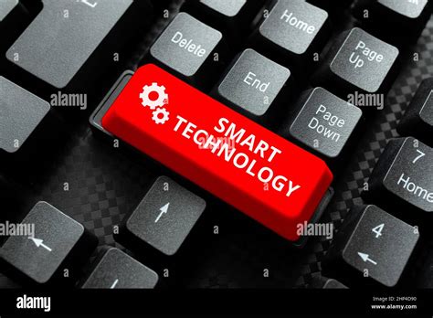 Hand Writing Sign Smart Technology Business Idea Used To Protect And Prevent Errors In Hard