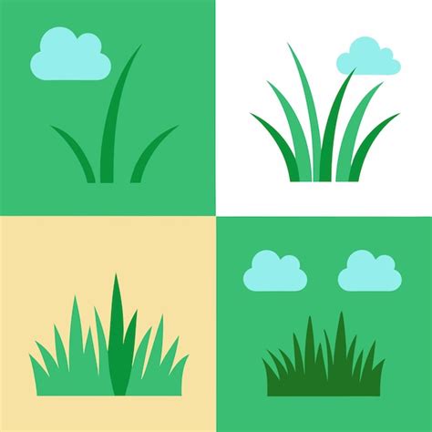 Grass Vector Illustration Premium Ai Generated Vector