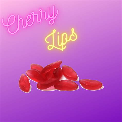 Cherry Lips 100g My Sweeties Sweet Shop